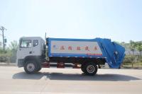 China Dongfeng 4X2 12CBM Compressed Garbage Truck Diesel Waste Management Truck 190HP for sale