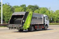 China Dongfeng 6cbm Compressed Garbage Truck Waste Compactor with 102HP Euro II Engine for sale