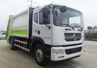 China Dongfeng 10CBM Rear Loader Garbage Compactor Truck Waste Management Refuse Collector 160HP for sale