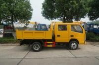 China Light Duty Double Cabin 5 M3 Tipper Truck 120hp Dump Truck for Construction for sale