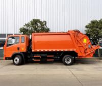 China SINOTRUK HOWO 4x2 8cbm Refuse Compactor Truck Euro 3 116hp Garbage Compressor for sale