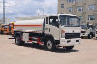 China Sinotruk HOWO 4x2 Light Tanker Truck 4000L Fuel Transportation Oil Tank Truck for sale