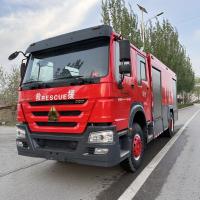 China Sinotruk HOWO 4x2 Fire Fighting Truck 6000L Foam Tank CB20.10/30.60 Pump for sale