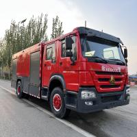 China Sinotruk HOWO 4x2 Fire Fighting Truck 6000L Foam Tank CB20.10/30.60 Pump for sale