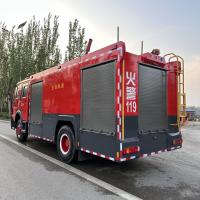 China Sinotruk HOWO 4x2 Fire Fighting Truck 6000L Foam Tank CB20.10/30.60 Pump for sale