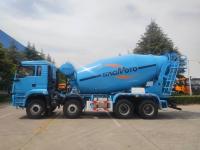 China Shacman 8x4 18 CBM Concrete Mixer Truck 375HP Euro 4 Heavy Duty Construction for sale