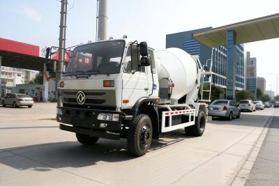China Dongfeng 4x2 6 CBM Concrete Mixer Truck Cement Transporter 140 HP Euro 3 for sale