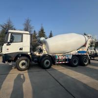 China Shacman 8x4 18cbm Concrete Mixer Truck Heavy Duty Lorry Agitator with Weichai 375HP for sale