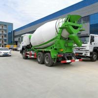 China Sinotruck HOWO 6x4 Concrete Mixer Truck 12cbm 340HP Euro 3 Cement Transport for sale