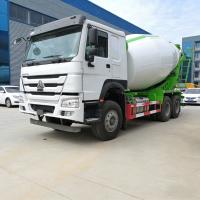 China Sinotruck HOWO 6x4 Concrete Mixer Truck 12cbm 340HP Euro 3 Cement Transport for sale