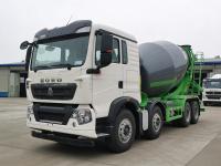 China HOWO 8x4 12cbm Concrete Mixer Truck 340HP Euro 3 Mobile Construction Vehicle for sale