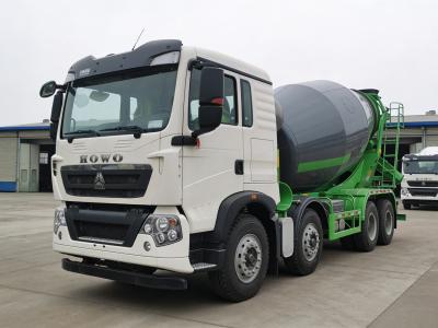 China HOWO 8x4 12cbm Concrete Mixer Truck 340HP Euro 3 Mobile Construction Vehicle for sale