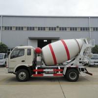 China Forland 6cbm Concrete Mixer Pump Truck 4x2 130HP Cement Mixer Truck for Construction for sale