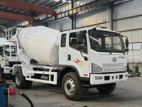 China 5m3 Concrete Mixer Truck 140HP Yuchai Engine Euro 5 Left Hand Drive for sale