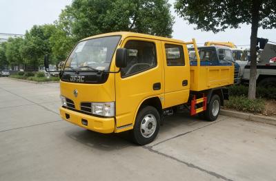 China Light Duty Double Cabin 5 M3 Tipper Truck 120hp Dump Truck for Construction for sale