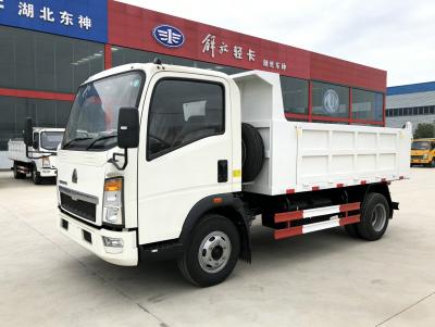 China 4x2 Tipper Hydraulic Dump Truck 120HP Chaochai Engine 5 Ton Capacity for Mining Construction for sale