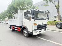 China HOWO 5 Ton Tipper Dump Truck Hydraulic Lift 3360mm Wheel Base Euro 3 for sale