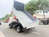 China HOWO 5 Ton Tipper Dump Truck Hydraulic Lift 3360mm Wheel Base Euro 3 for sale