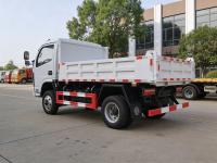 China Dongfeng 4WD 5 Ton Small Dump Tipper Truck 120hp Euro 3 for Engineering Projects for sale