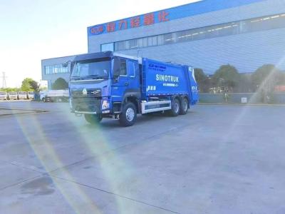 China Sinotruk Howo 6x4 Compactor Garbage Truck 15m3 Loading Capacity 336hp Diesel for sale