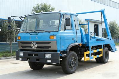 China Dongfeng 10 Cbm Pit Type Swing Arm Garbage Truck 190 HP 6 Wheels for sale