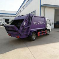 China Diesel Mini Rear Loader Garbage Truck 5cbm Refuse Collector 98HP Euro 4 for sale