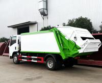 China 8m3 Compression Garbage Truck 4x2 JAPAN 700P 190hp for Hotels Garment Shops for sale