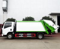 China 8m3 Compression Garbage Truck 4x2 JAPAN 700P 190hp for Hotels Garment Shops for sale
