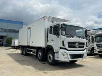 China Dongfeng 20 Ton Seafood Refrigerator Van Live Fish Transport Truck 4x2 88HP for sale
