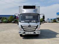 China Dongfeng Foton 5 Ton 4x2 Mini Refrigerator Truck 180HP Euro V for Frozen Food Transport for sale