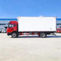 China Dongfeng 6.5m 7.8m Refrigerated Food Transport Freezer Van Box Truck 16000kg GVW for sale