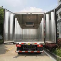 China Foton 130HP 4x2 2 Ton Refrigerated Truck with Carrier Cooler for Meat Fish Transport for sale
