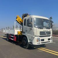 China Dongfeng 4x2 8 Ton Knuckle Crane Truck 180HP Diesel for Construction and Cargo Lifting for sale