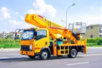 China HOWO Aerial Work Platform Truck 36m 50m High Altitude Bucket Vehicle with Auto Balance for sale