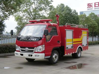 China Forland 3000L Fire Fighting Truck Mini Fire Engine 4x2 Double Cab Diesel Euro 3 for sale
