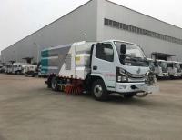 China Dongfeng 3 CBM Small Road Sweeper Truck Mounted Street Sweeper 99 HP for sale