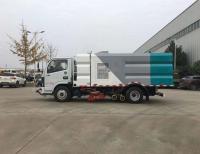 China Dongfeng 3 CBM Small Road Sweeper Truck Mounted Street Sweeper 99 HP for sale