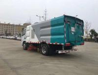 China Dongfeng 3 CBM Small Road Sweeper Truck Mounted Street Sweeper 99 HP for sale