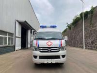 China Negative Pressure Ambulance 145HP Diesel Euro V Custom Logo Patient Transit for sale