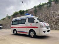 China Negative Pressure Ambulance 145HP Diesel Euro V Custom Logo Patient Transit for sale