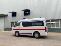 China Negative Pressure Ambulance 145HP Diesel Euro V Custom Logo Patient Transit for sale