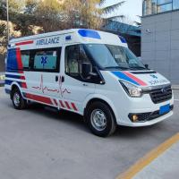China 4x2 Right Hand Drive RHD Negative Pressure Isolation Ambulance 118kw for sale