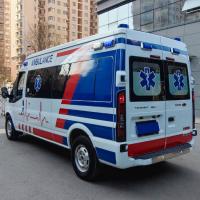 China 4x2 Right Hand Drive RHD Negative Pressure Isolation Ambulance 118kw for sale