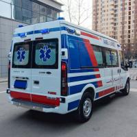 China 4x2 Right Hand Drive RHD Negative Pressure Isolation Ambulance 118kw for sale