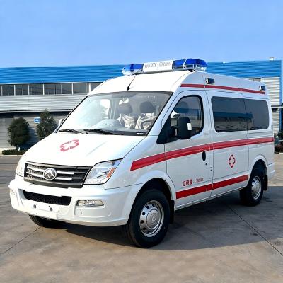 China European Standard LDV Maxus Negative Pressure Ambulance 5700mm Diesel ICU Vehicle for sale