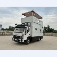 China Sinotruk HOWO 4x2 Double Expansion Motorhome RV Diesel 10-32 Person for sale