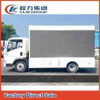 China Outdoor Broadcasting Vehicle with 3 Full Color LED Screens P6 and 15kW Generator for Advertising for sale