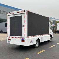 China Dongfeng 4x2 LED Mobile Display Screen Truck 100HP P6 Full Color Outdoor Advertising Vehicle for sale