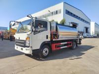 China Mobile Asphalt Distribution Truck 4m3 680L/min 5.5kw Robust Frame Advanced Heating for sale