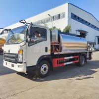 China Mobile Asphalt Distribution Truck 4m3 680L/min 5.5kw Robust Frame Advanced Heating for sale